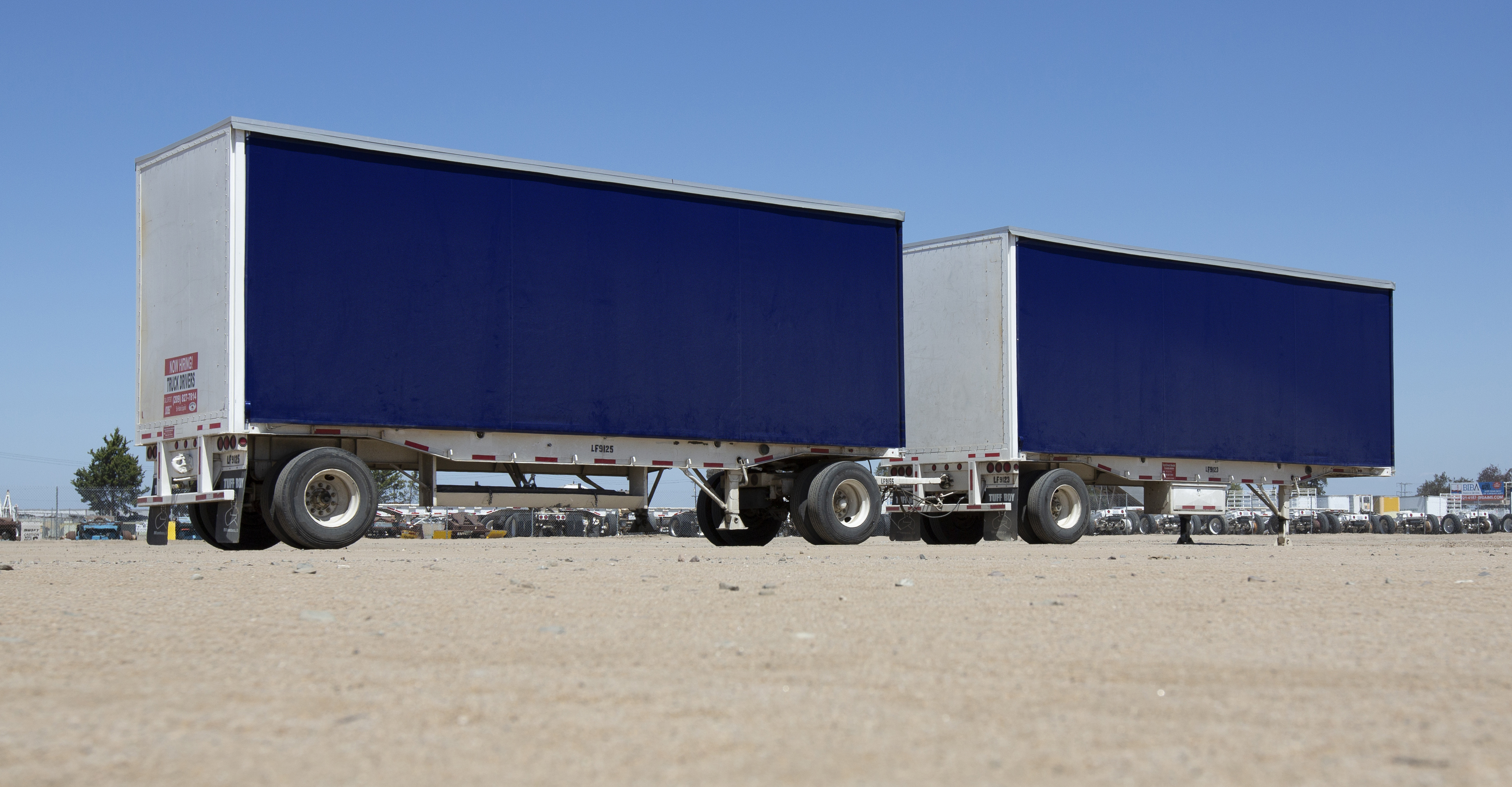 Curtain Vans for Tomatoes, Grapes, Walnuts, and Almond Transplants - TUFF BOY Curtain Vans ...